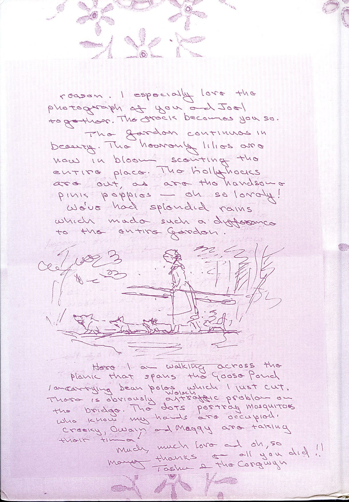 LETTERS FROM TASHA | Tasha Tudor, Ann Beneduce | 1st